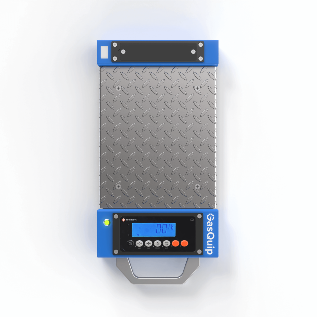 Gas Cylinder Scale V3 - GasQuip Portable Cylinder Scale for Gas Cylinder